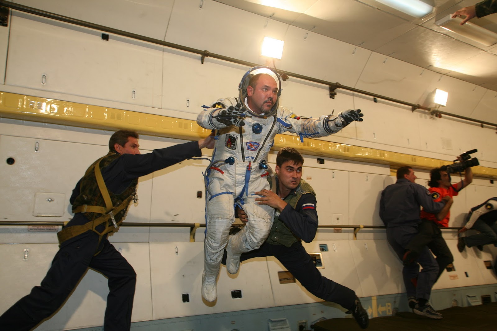 Entrenamiento de astronautas