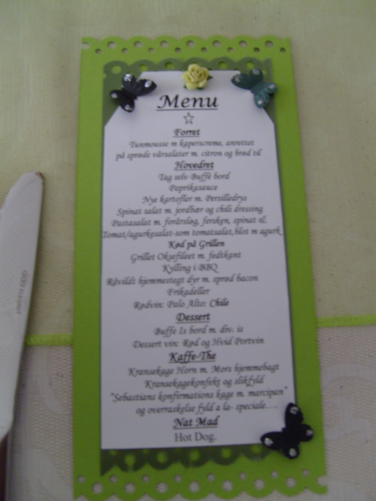 Velkommen på Chanette´s blog: Konfirmation i Maj