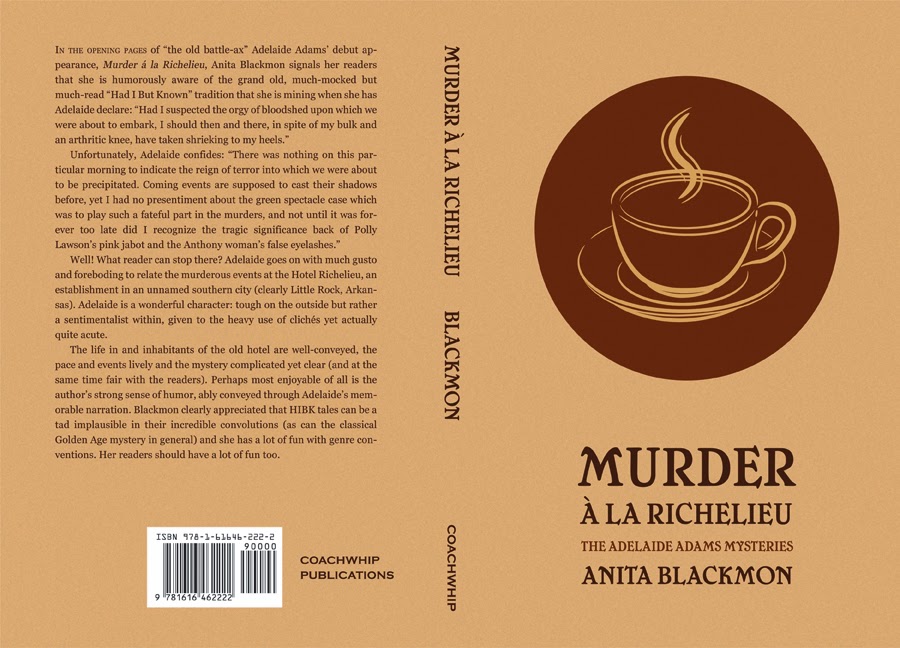 The Passing Tramp: There is a Return: Anita Blackmon's Adelaide Adams ...