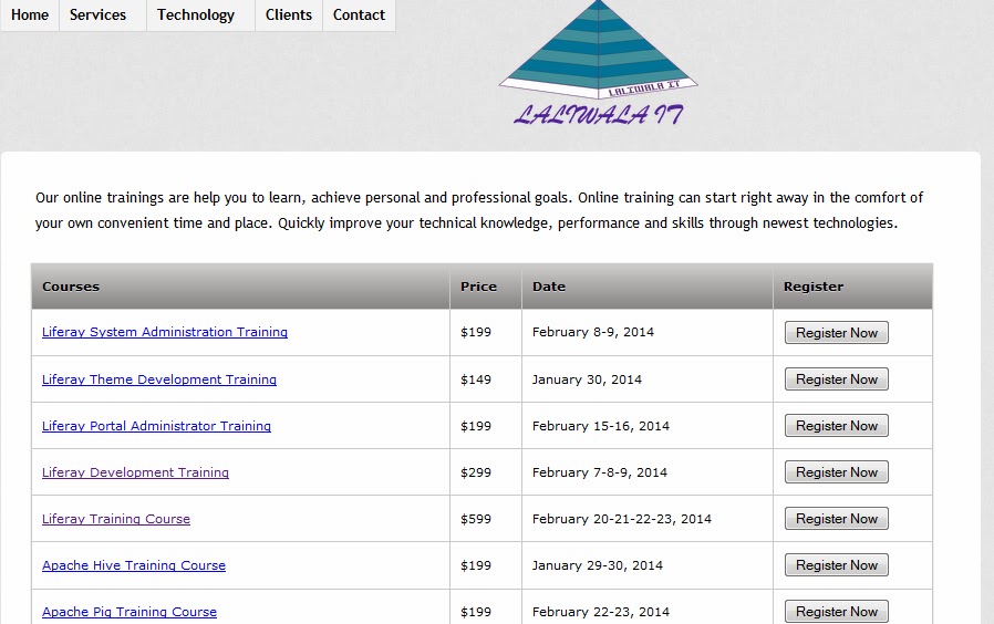 liferay Training, Alfresco Training, Apache Camel Training, Consulting ...
