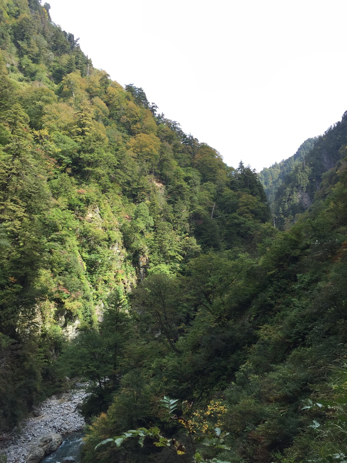 Japan by bike (train, bus, ship and plane): Day 27 - Kurobe gorge 黒部峡谷の観光