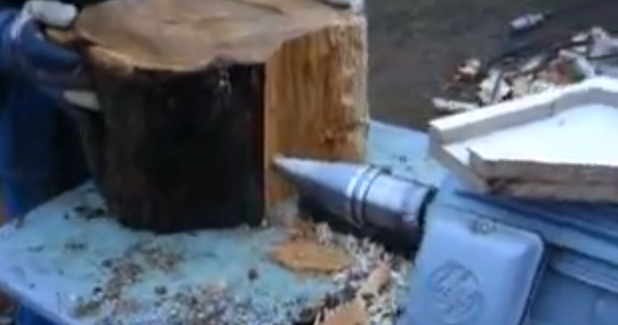 Log splitter for Electric Motor