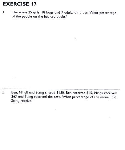 Singapore Math Second Grade Word Problems singapore math grade 2 word ...