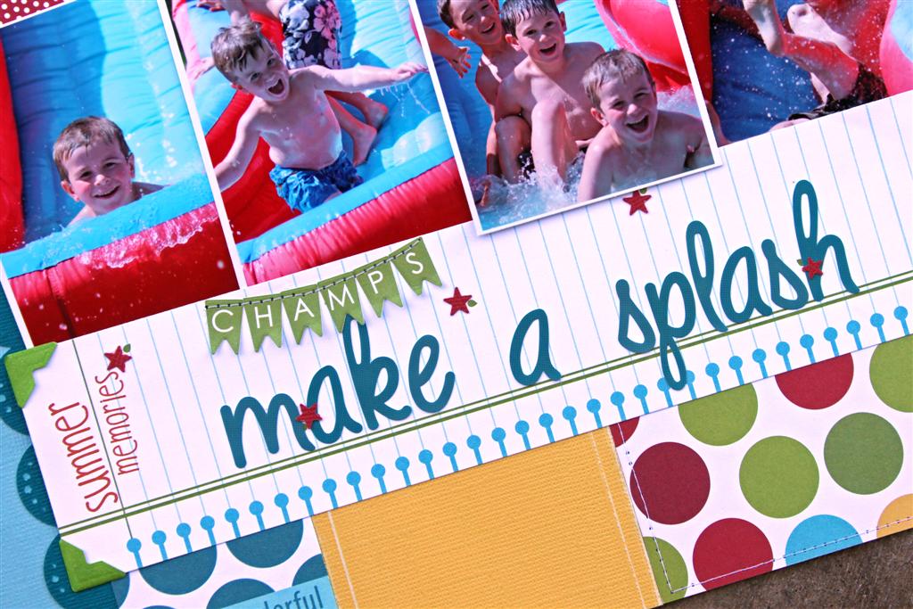 Scrap Notions: Make a splash