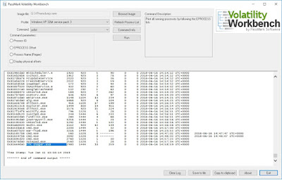 Digital Forensics Examiner: Digital Forensics: volatility-workbench