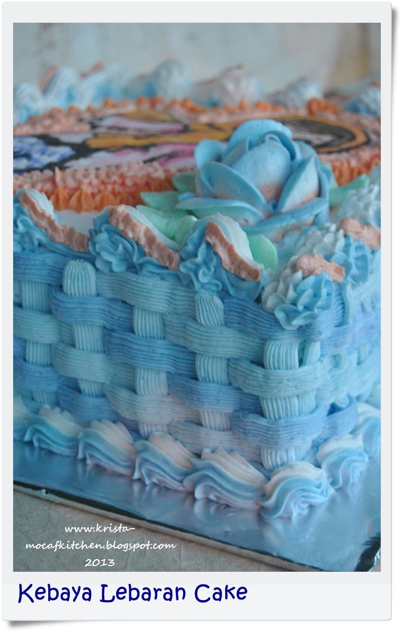 KRISTA MOCAF KITCHEN: Kebaya Lebaran Cake