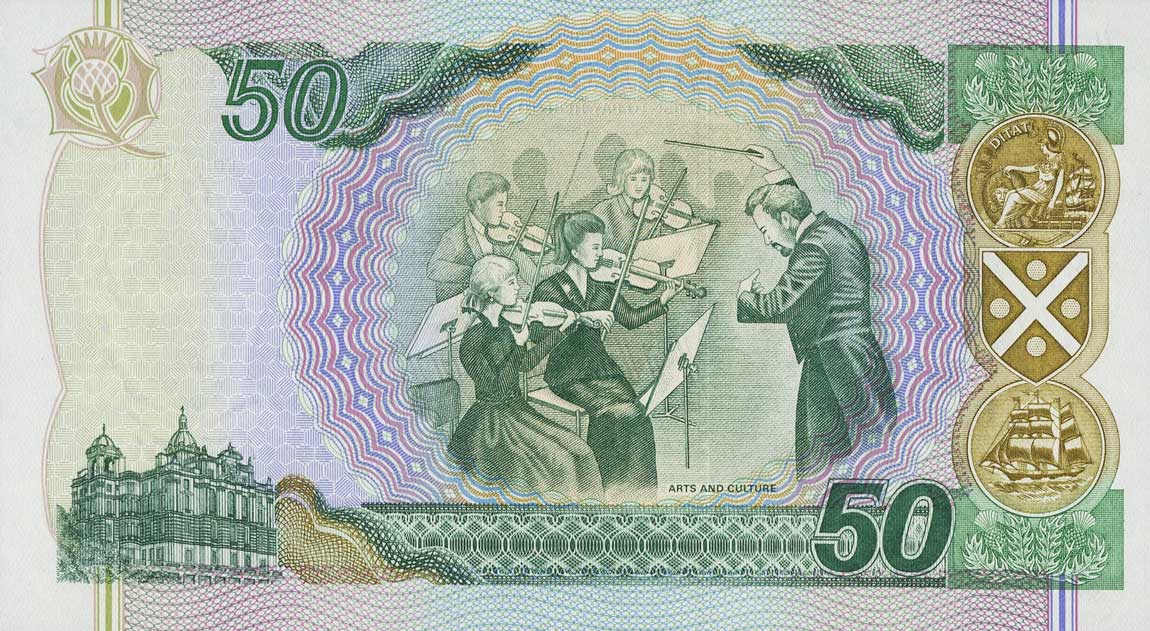 My Currency Collection: Bank of Scotland 50 Pounds banknote 2006 Sir ...