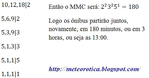 M.E.T.E.O.R.O.T.I.C.A: Exercícios resolvidos sobre MMC/exercícios ...