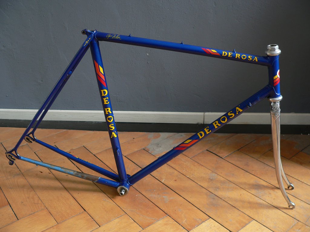 De Rosa Bicycles - BIKEADELIC: De Rosa Frame – Team Color