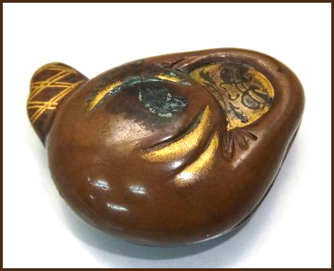 DARUMA MUSEUM (02) ... DARUMA ARCHIVES: Belt Buckle (obidome) and ribbon