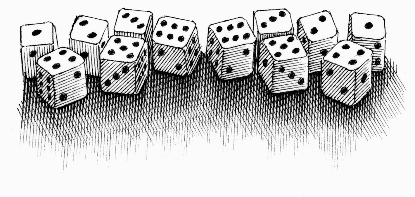 John Vernon Lord: The Pig's grave and two sets of dice