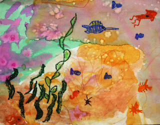 Briargrove Elementary Art Page: Coral Reef