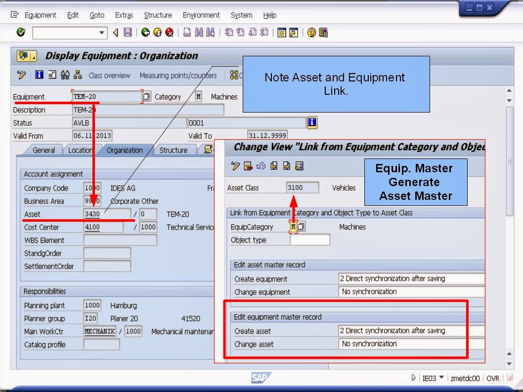 青蛙SAP分享 Froggy's SAP sharing: PM Equipment Asset Master Synchronization