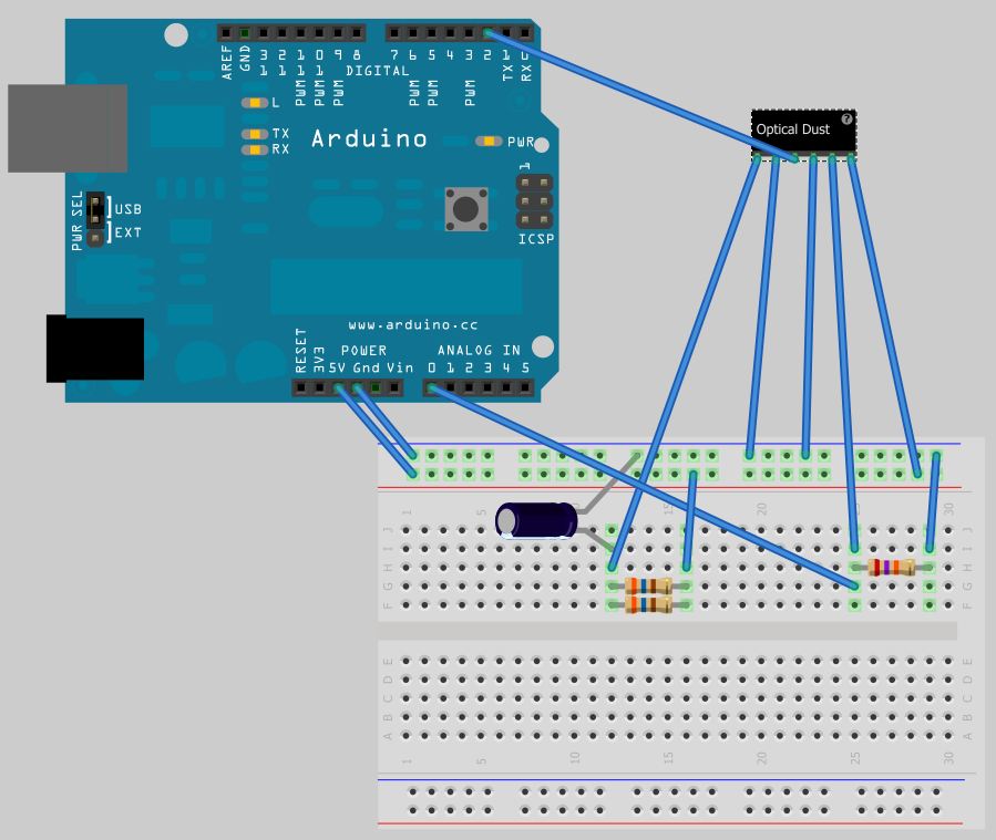 Home Hazard Weather Station: Optical Dust Sensor