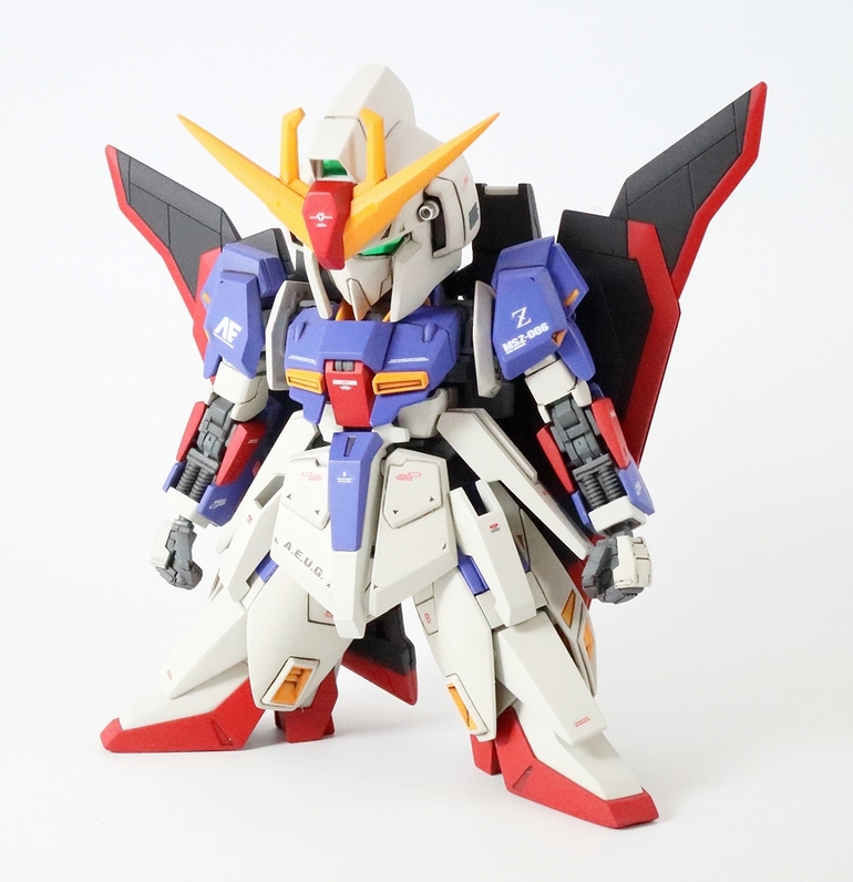 Custom Build: HG x SD Zeta Gundam