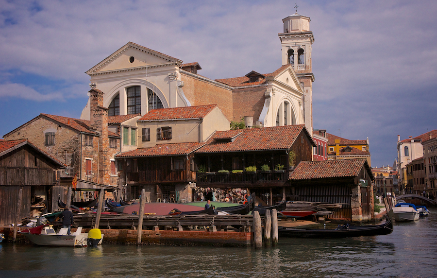 Tomatoes From Canada: Squero di San Trovaso, Venice
