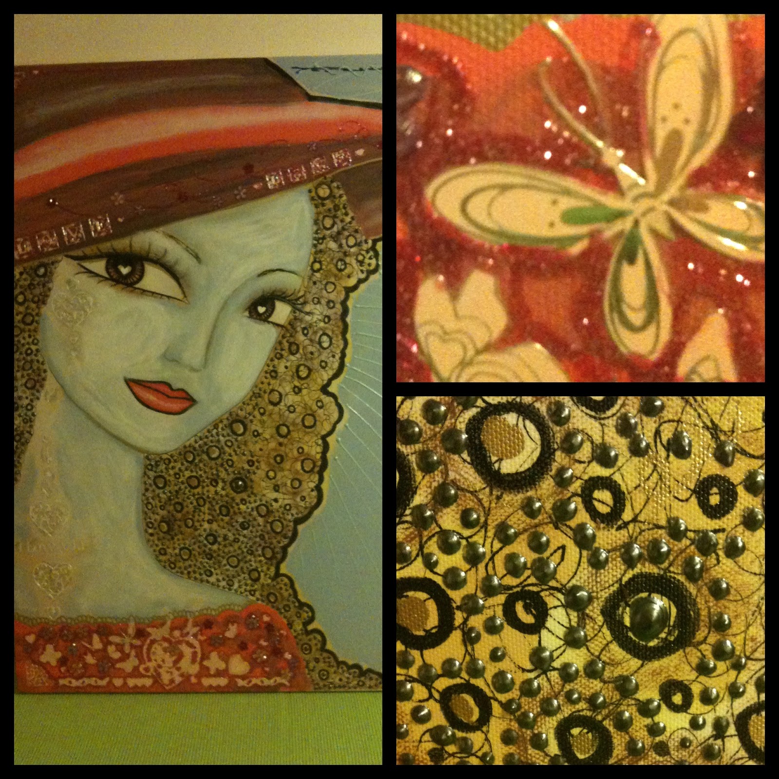 Designsie: Fantasie und Kreativität: Frau mit Hut