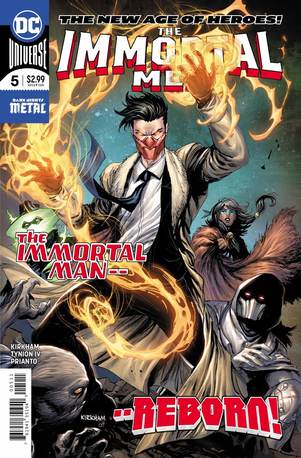 Weird Science DC Comics: PREVIEW: The Immortal Men #5