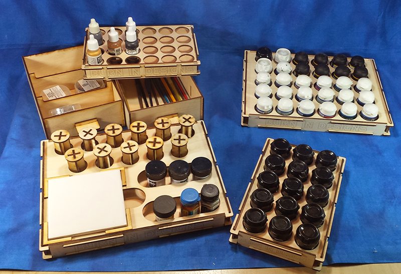 Burn In Designs: New Products - Hobby Storage Master Collection