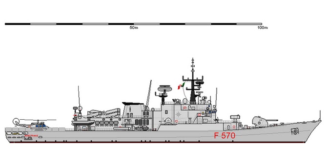 Maestrale class frigates (image : MConrads)