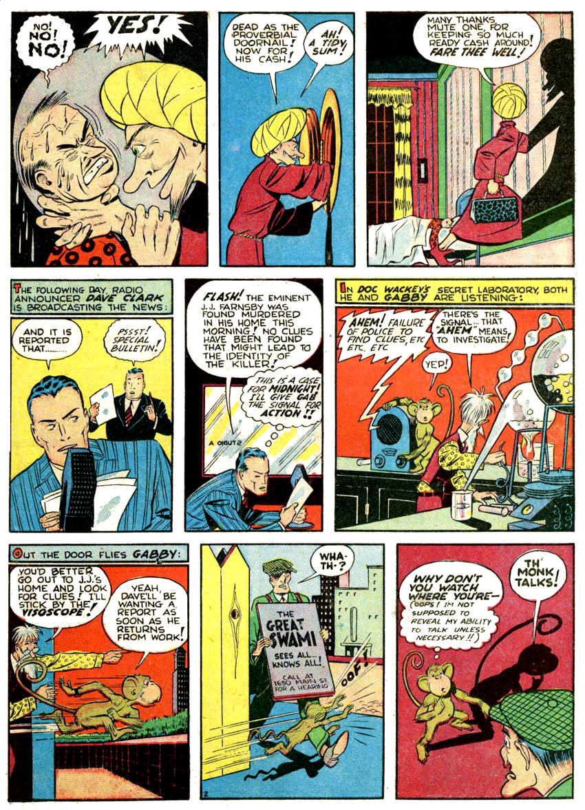 Pappy's Golden Age Comics Blogzine: Number 2033: Jack Cole at Midnight