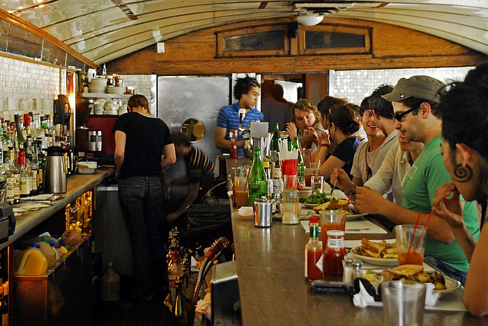 Dreamscapes and Bollocks: American diner/bars and waitress Kaye