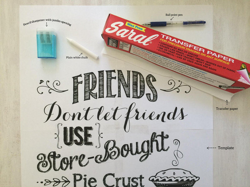{DIY} Chalk Hand Lettering Tutorial | Creative Ever After