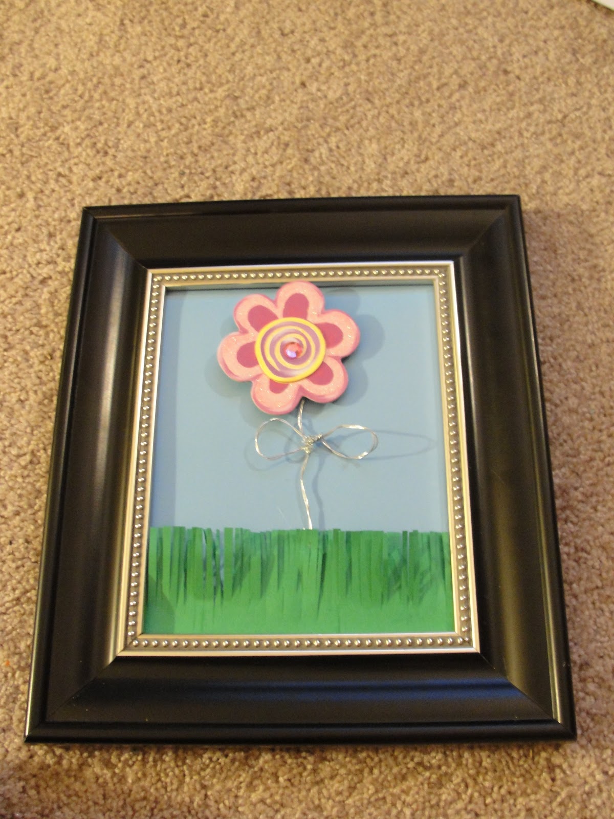 *Keepin it Thrifty*: Spring Wall Art {Tutorial}