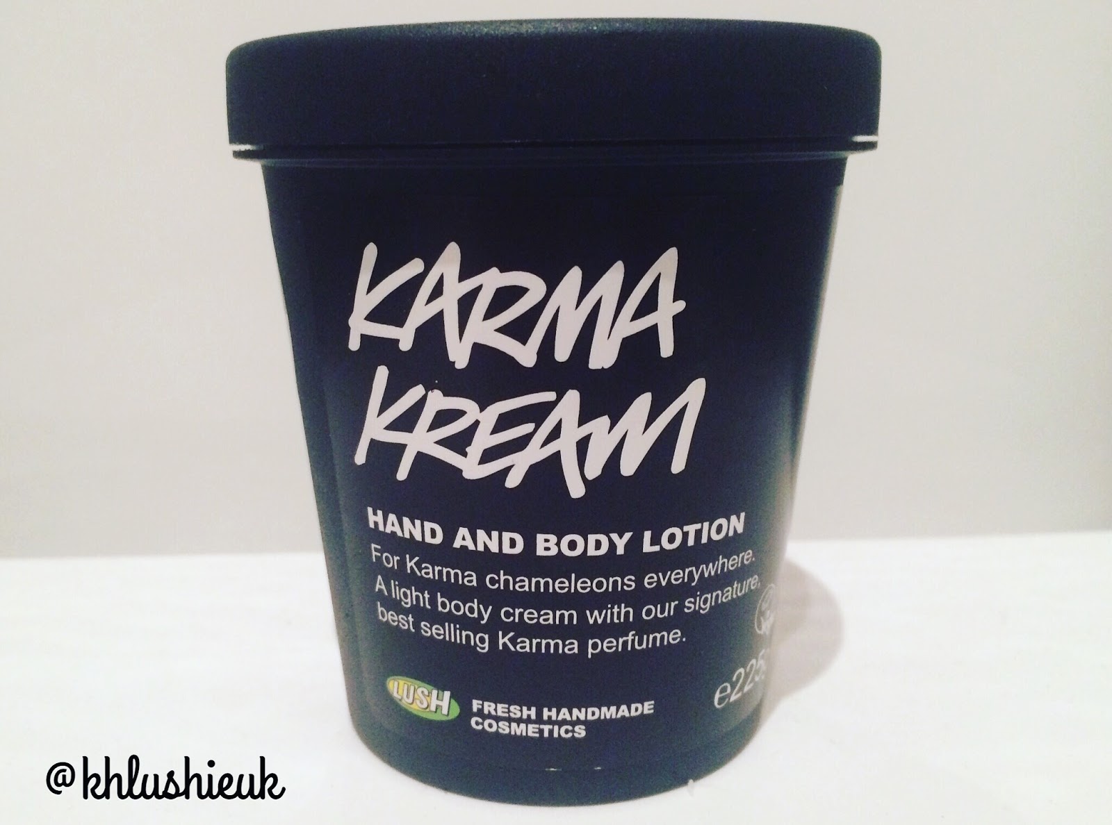 Lushie UK: Karma Kream Hand And Body Lotion