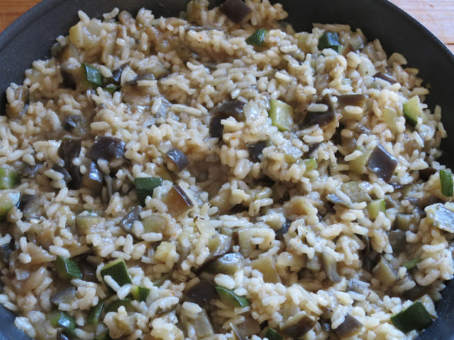 Delicious Wicked: Talianske rizoto s cukinou a baklažánom