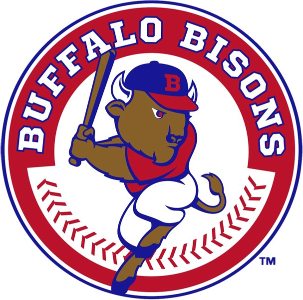 Um Grande Escudeiro: INTERNATIONAL LEAGUE: NOVO LOGO DO BUFFALO BISONS