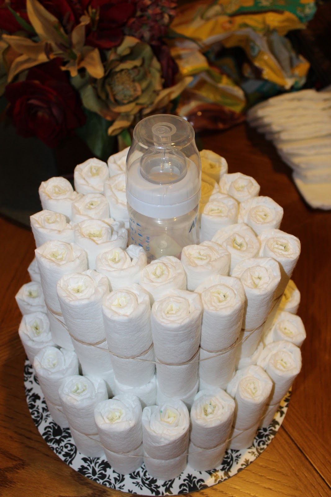 A West Coast Life: How to Make a Diaper Cake