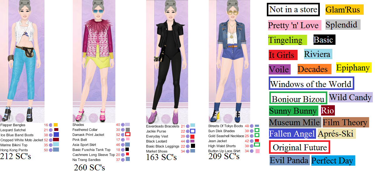 Ladydivers Guide to Stardoll.com: Starcoins Only Outfits
