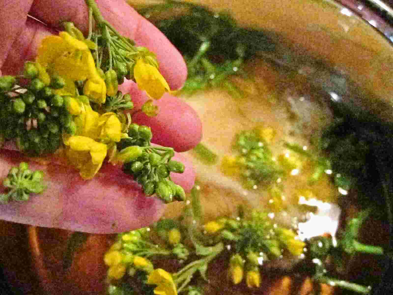 Recipes for Tom: Tororo to kabu no hana no osumashi / clear soup with ...