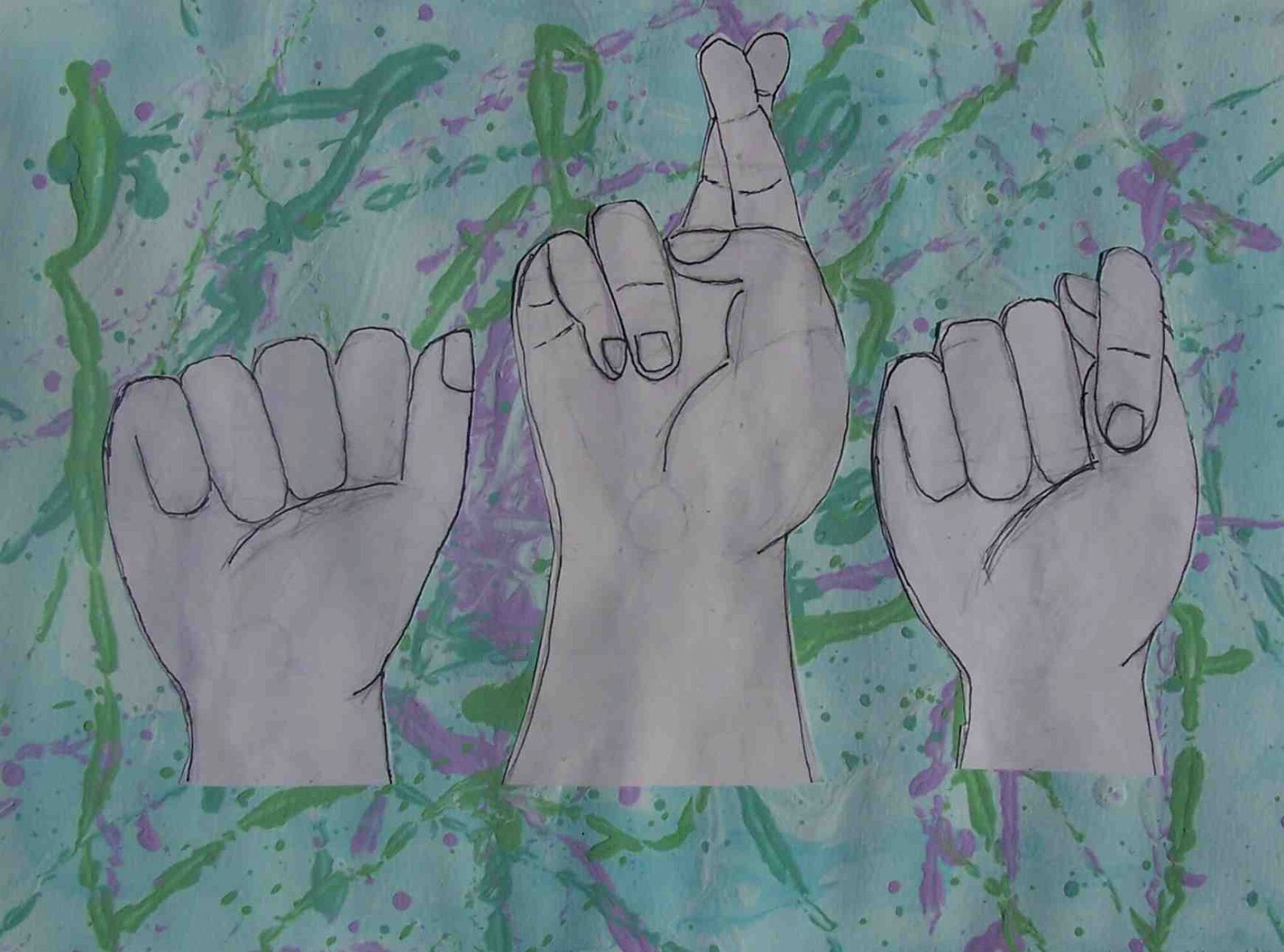 Create Art With Mrs. P!: Drawing American Sign Language Hands