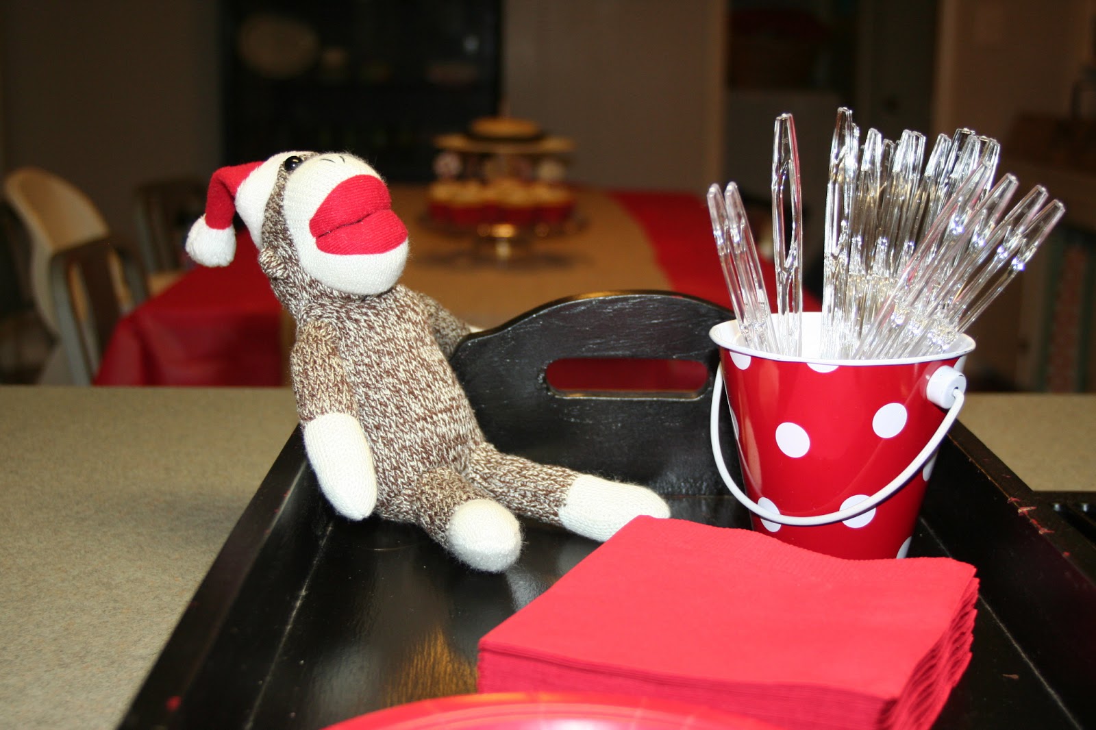 Circles Of Sunshine: Sock Monkey Birthday Party & A Winner