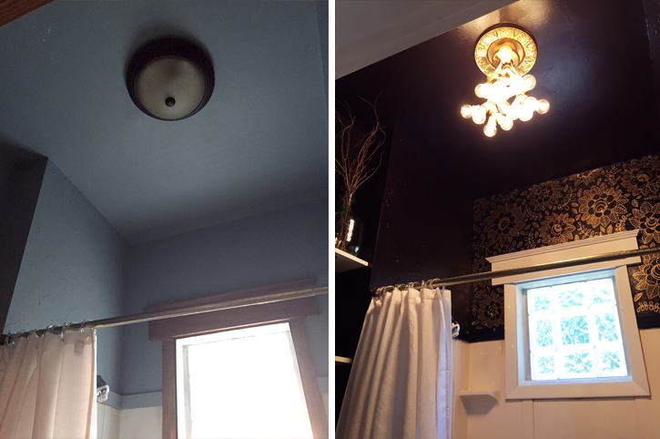 A Soliloquy by Bethany: DIY Custom Light Fixture