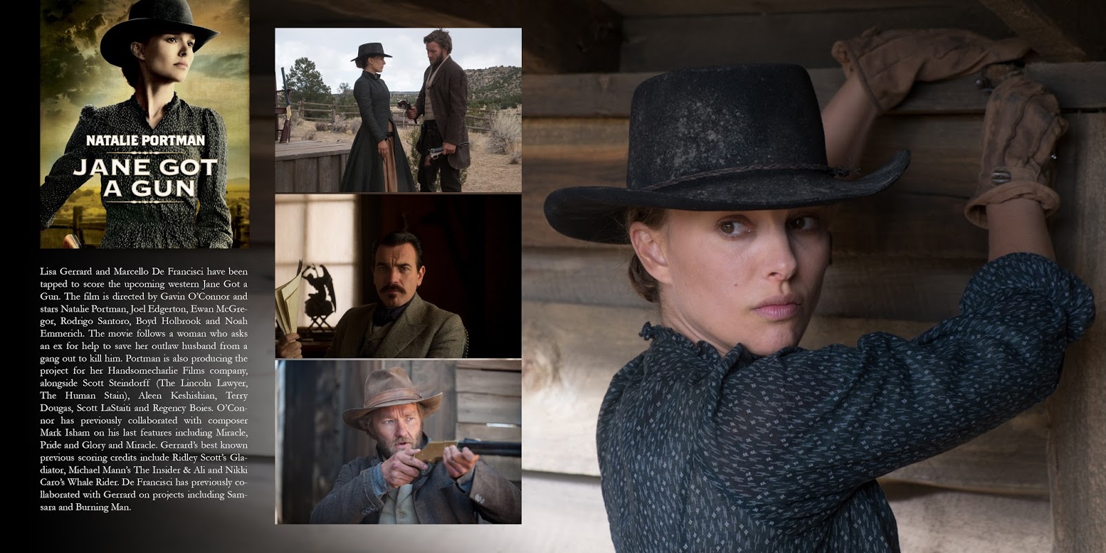 Soundtrack List Covers: Jane Got a Gun Complete (Lisa Gerrard ...