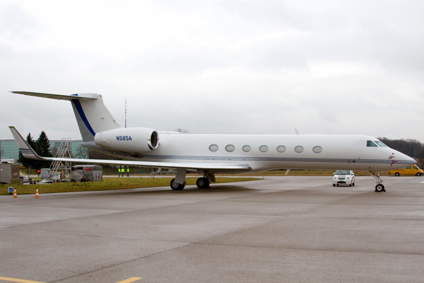 WEF - Jets 2014: Saudi Aramco G550 N585A