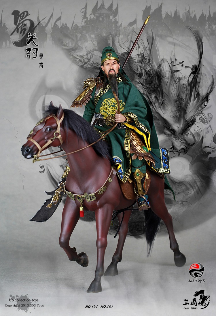 toyhaven: Check out 303 Toys new China series 1/6 scale General Guan Yu ...
