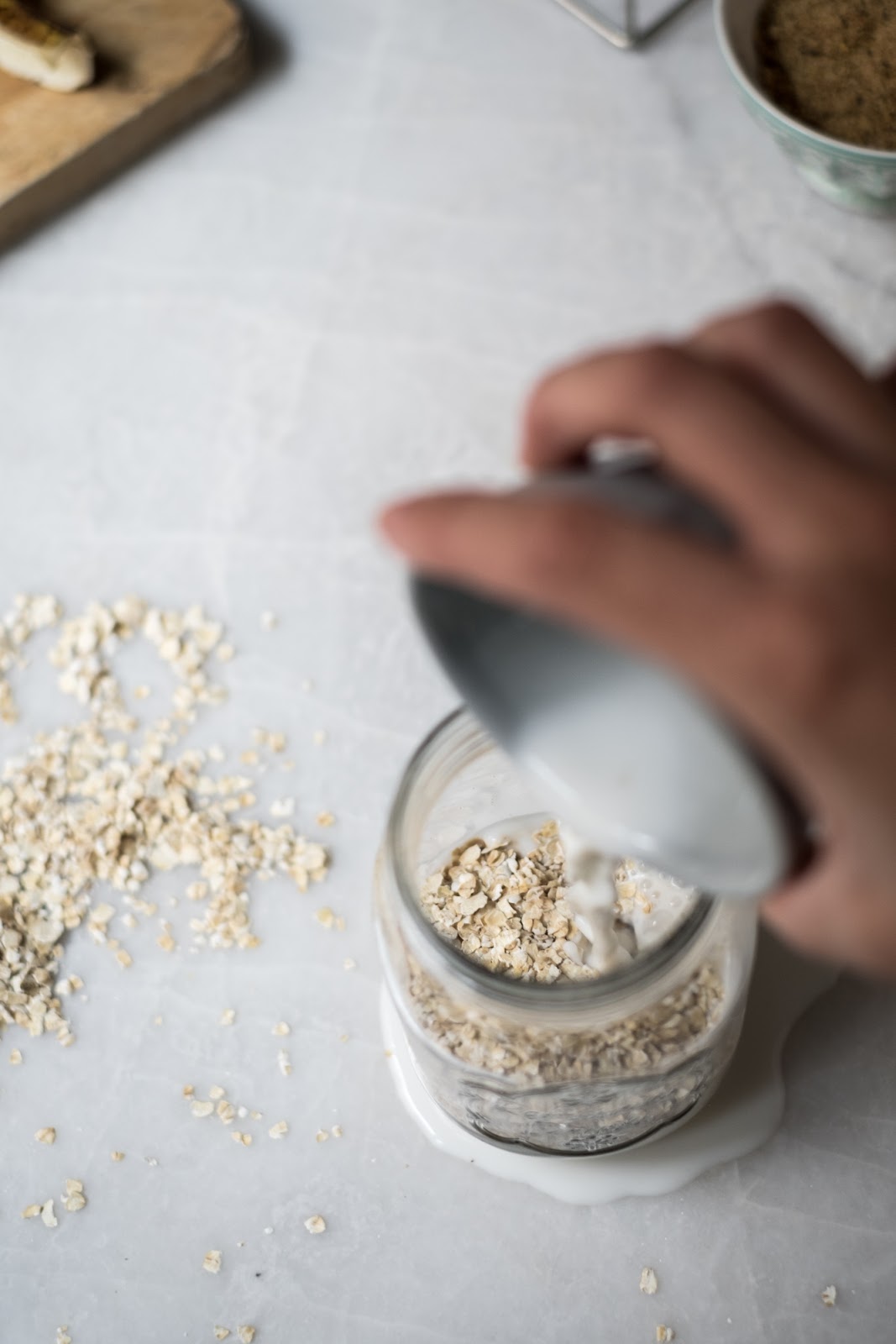 La Cocina de Carolina: Overnight oats de plátano y mango