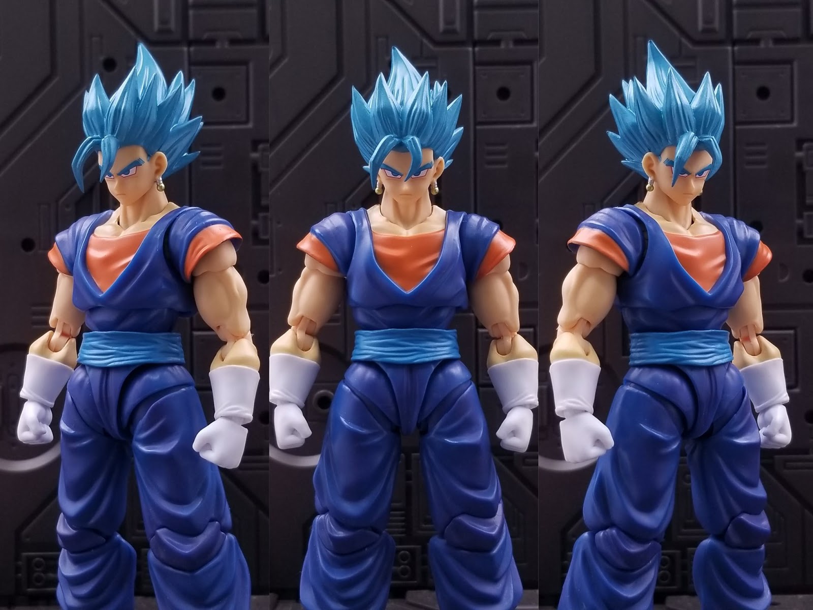 Demoniacal Fit SHF Dragon Ball Vegito 2.0 Ssgss Pack 龍珠 比古洛 2.0 超藍包 SHF ...