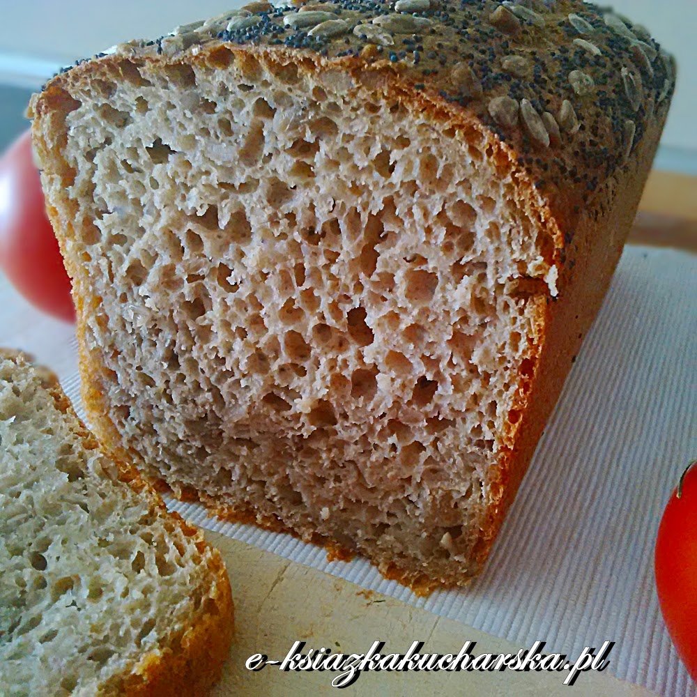 CHLEB PELNOZIARNISTY ZE SLONECZNIKIEM | MOJA KSIĄŻKA KUCHARSKA