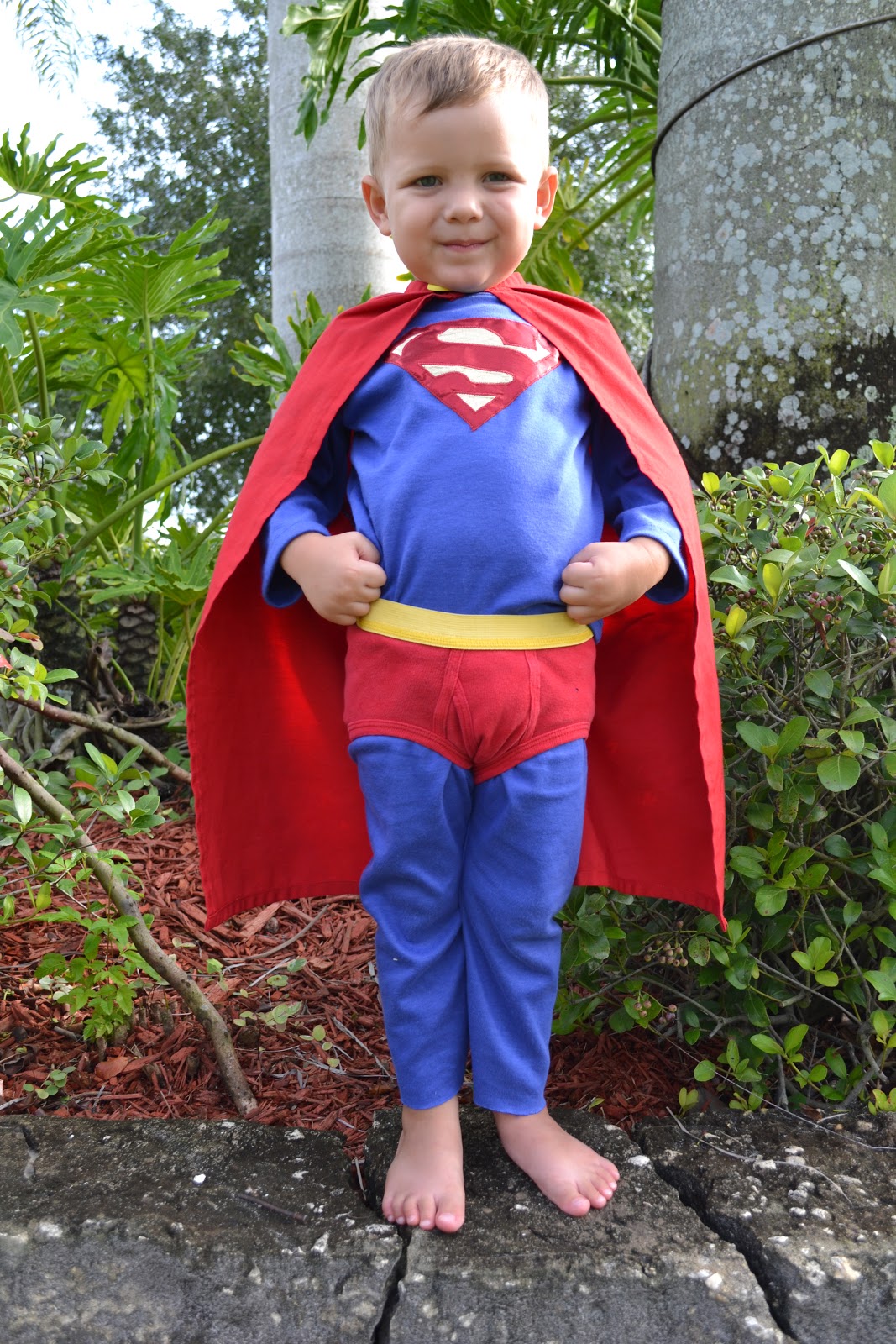 Superman Homemade Costume