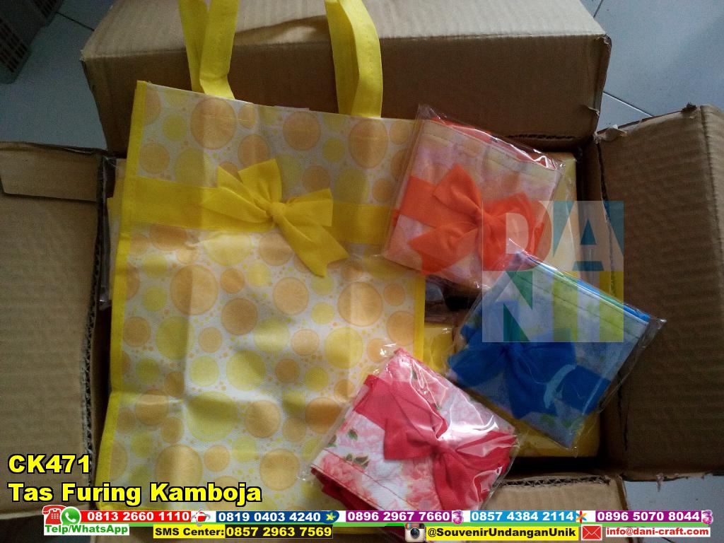 Tas Furing Kamboja | Souvenir Pernikahan
