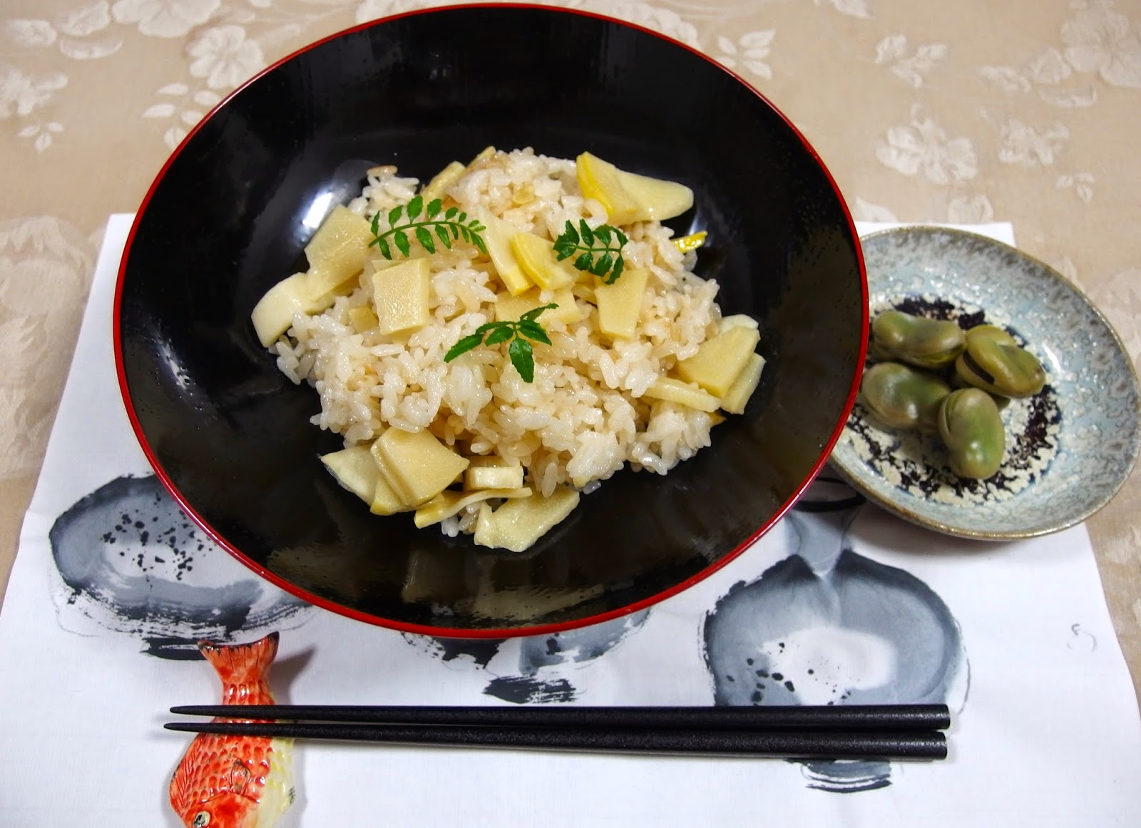 TAO way of nourishing food: Steamed Rice with Bamboo Shoot