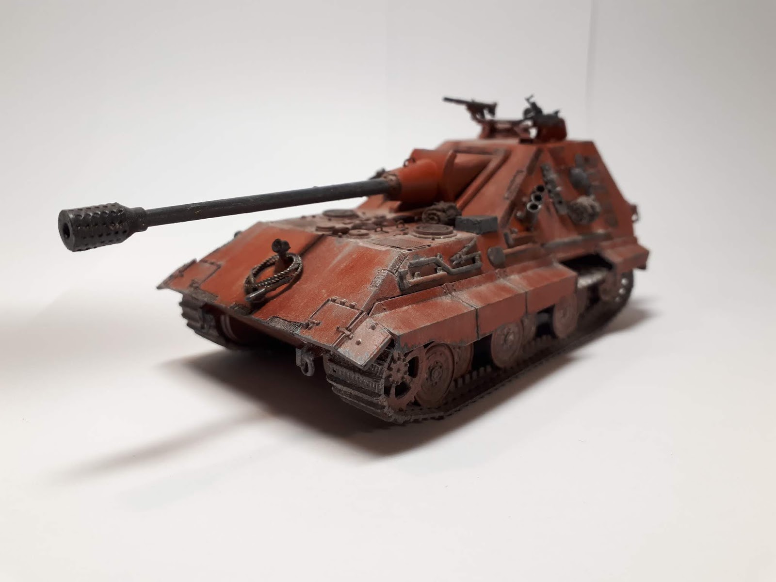 Tank construction by Lynhartt: Jagdpanzer E50 von Modelcollect