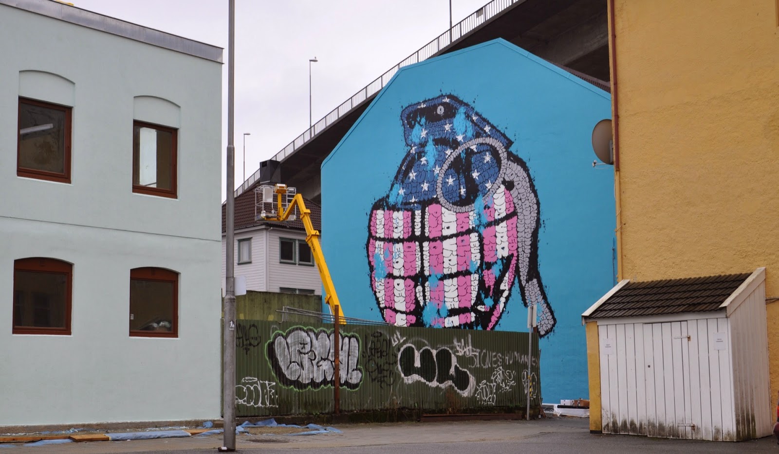 Tilt New Mural For Nuart 2014 – Stavanger, Norway – StreetArtNews
