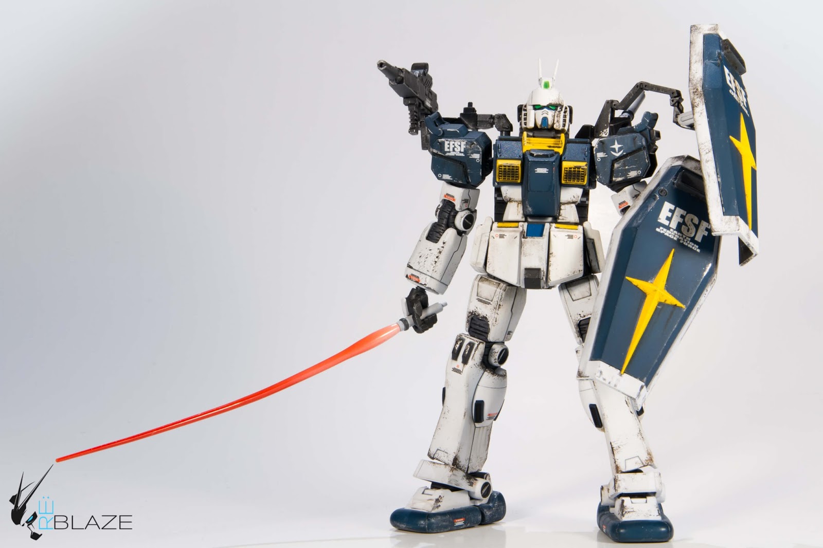 Painted Build: HG 1/144 RX-79[GS] Gundam Ground Type-S