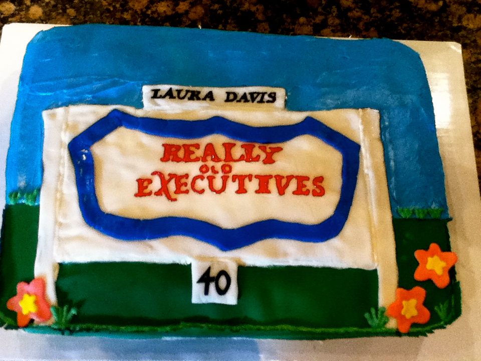 Cakes by Cat: 40th Birthday Cake - Realtor